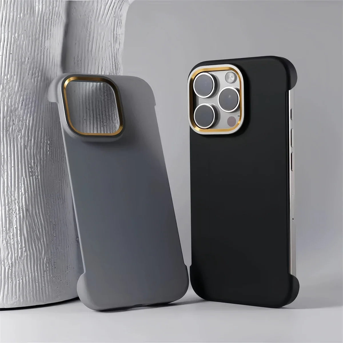 Borderless Gold Silver Accented Camera iPhone Case – Exoticase