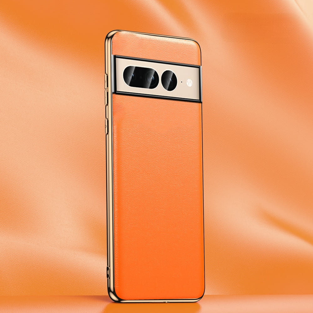 Genuine Cowhide Leather Plated Sides Google Pixel Case – Exoticase