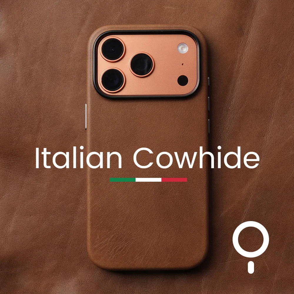 Italian Cowhide Premium Genuine Leather iPhone Case – Exoticase
