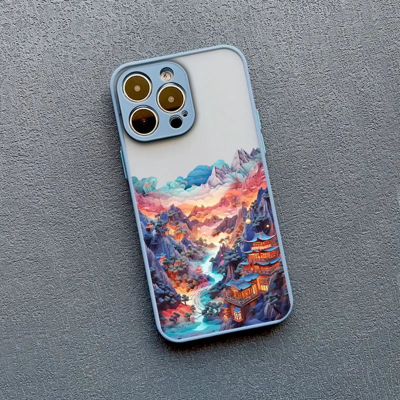 Mountain Landscape Modish Design iPhone Case – Exoticase