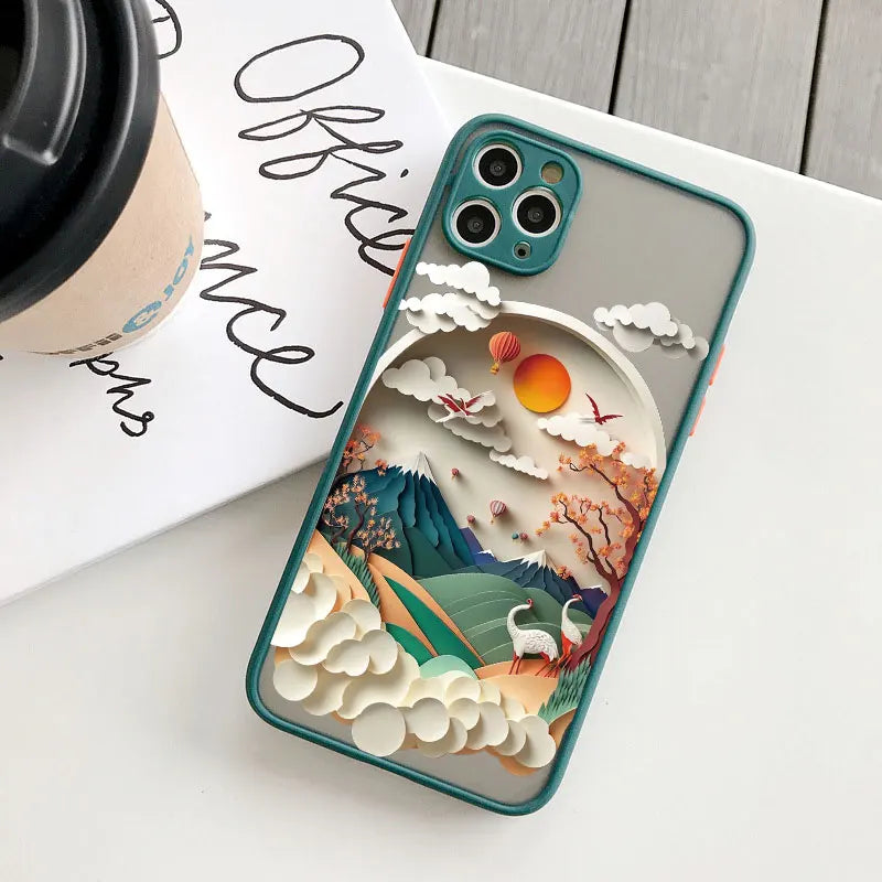 Mountain Landscape Modish Design iPhone Case – Exoticase