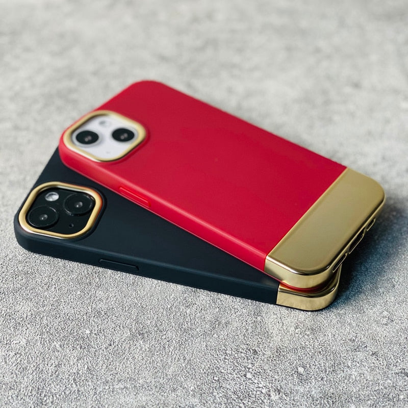 Dual Color Solid iPhone Case – Exoticase